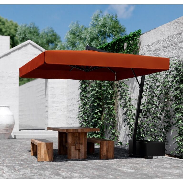 PARASOL DE DISEÑO CALIFORNIA DE ALTISIMA CALIDAD.