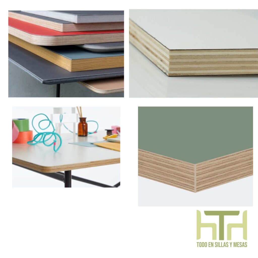 Tableros de mesa para hostelería Contrachapado Marino Laminado en HPL ...